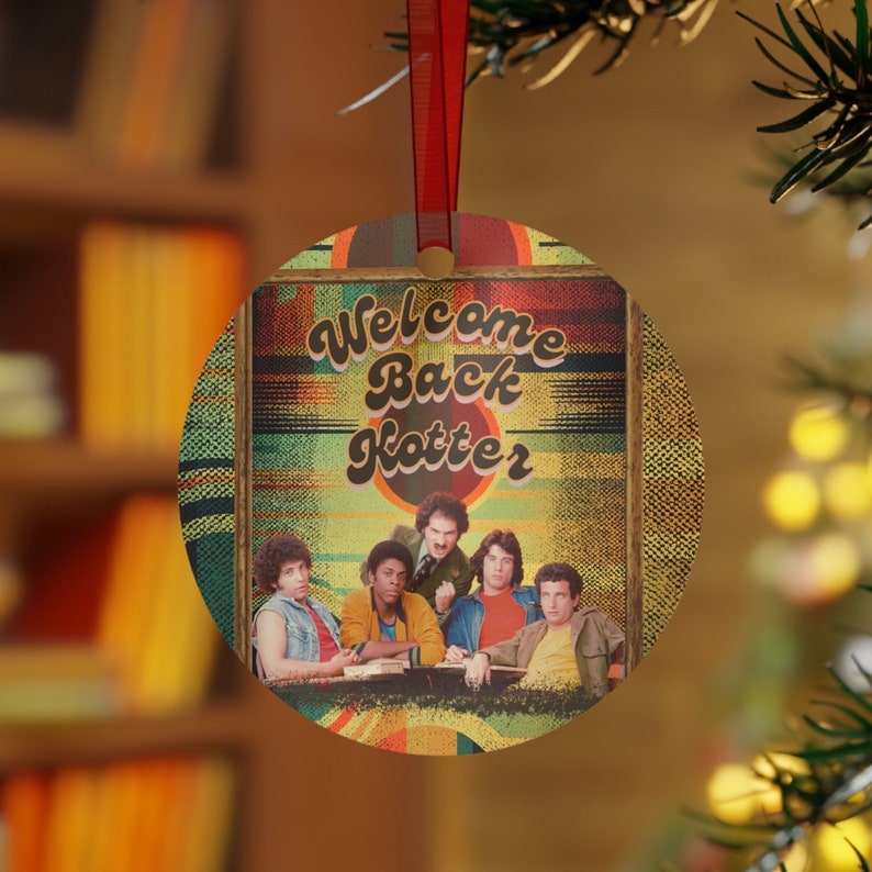 Welcome Back Kotter Retro Nostalgia 70s Genx Metal Ornaments - Etsy