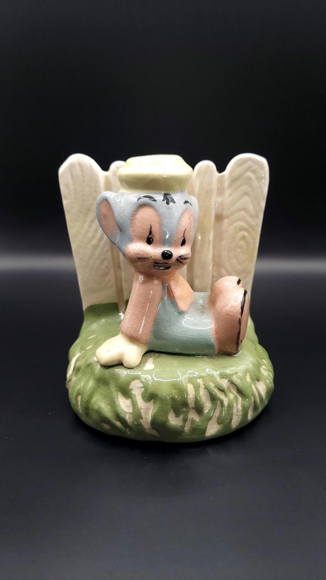 Vintage 1940s Sniffles the Mouse Vase: Warner Brothers Merrie Melodies ...