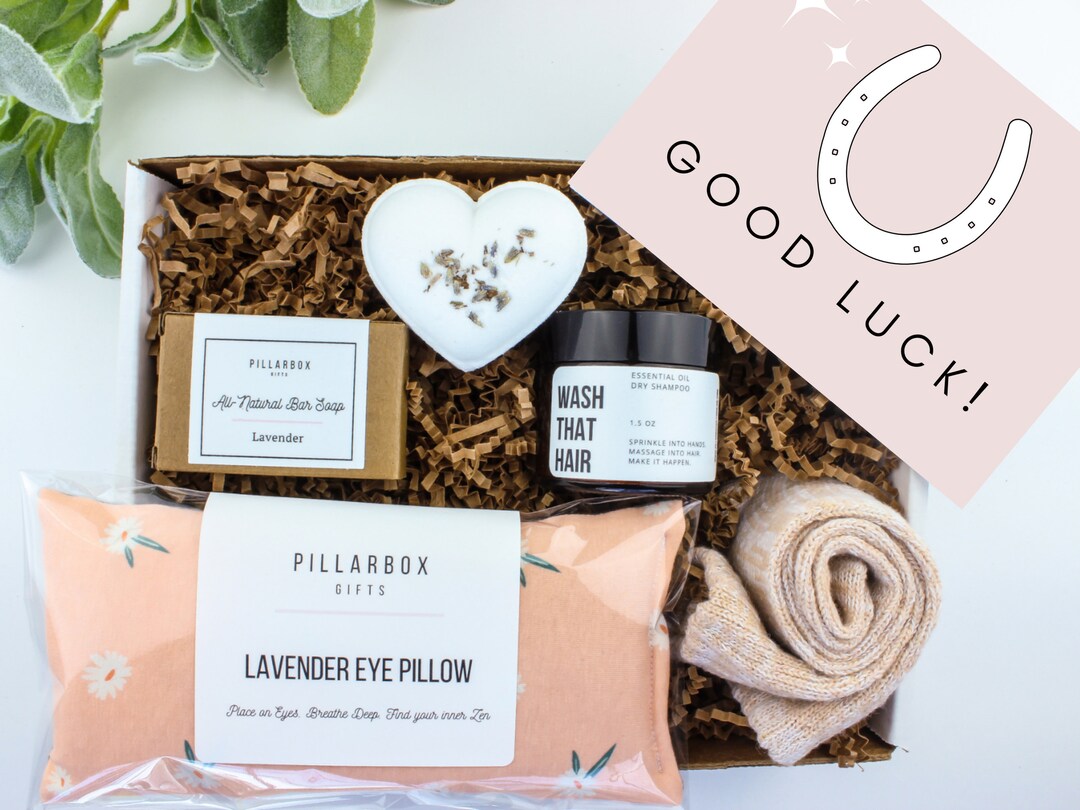Good Luck Pregnancy Gift Basket, New Mom Self-care Gift Box, Labor Care ...