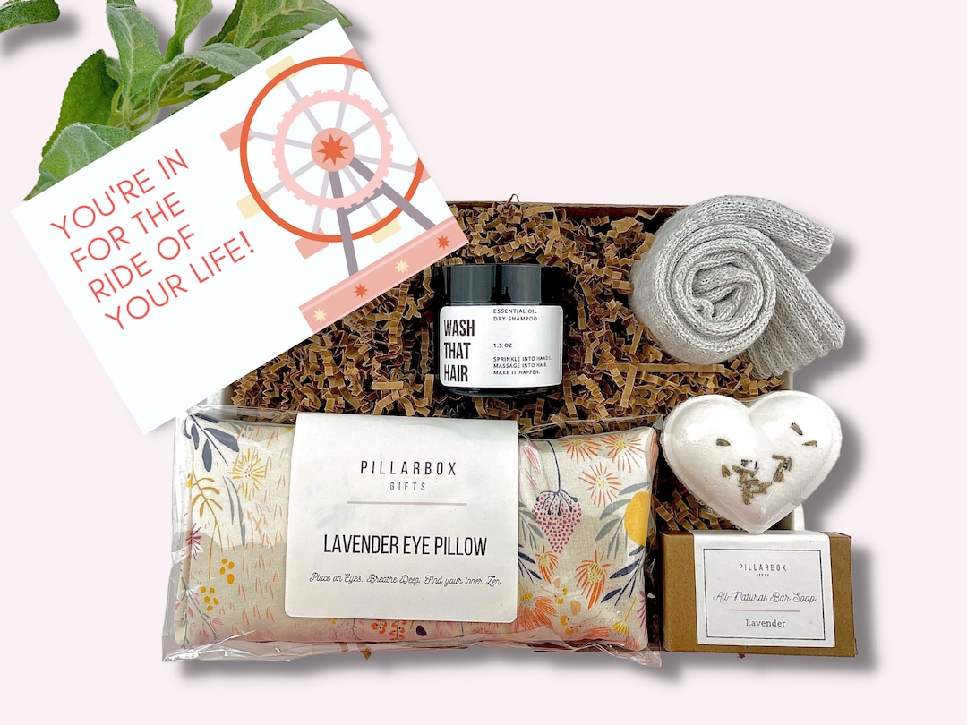 New Mom Relaxation Spa Gift Box Pregnancy Care Package, Mom of ...