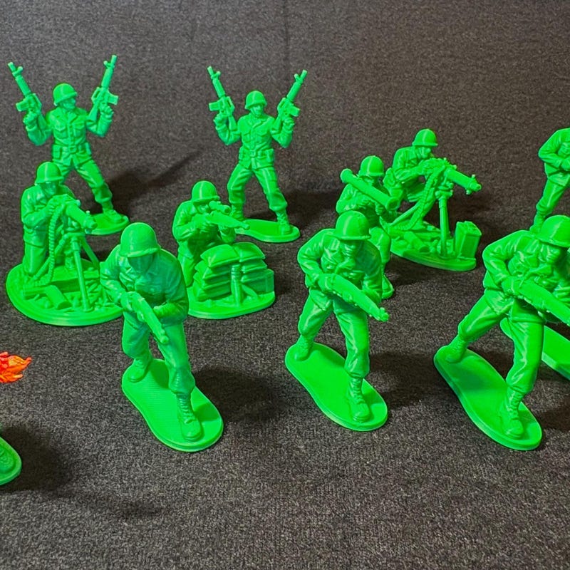 Plastic Army Men - Etsy