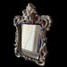 Antique HB Quimper French Faience Rococo Mirror With Cherubs, Original ...