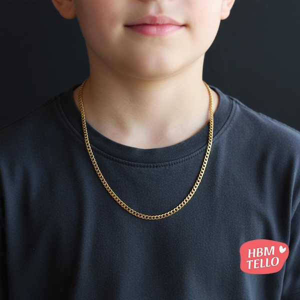 Boys Chain Necklace - Etsy