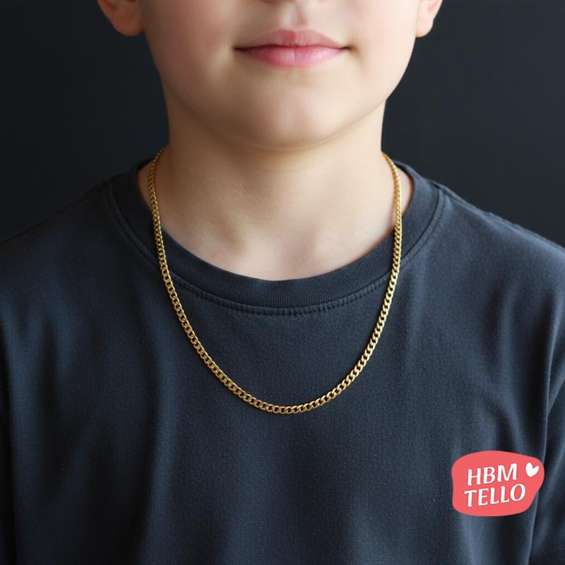Kids Gold Chain Boys - Etsy