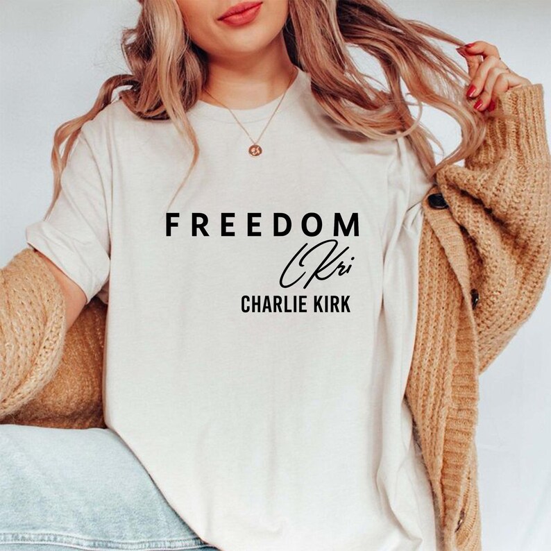 Charlie Kirk Freedom PNG | Political Digital Download | Human Rights ...