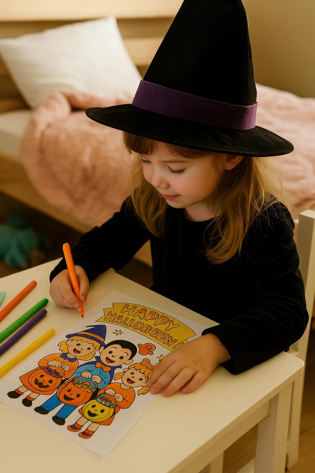 Halloween Coloring Pages | Cute & Spooky Halloween Color Book | Instant ...