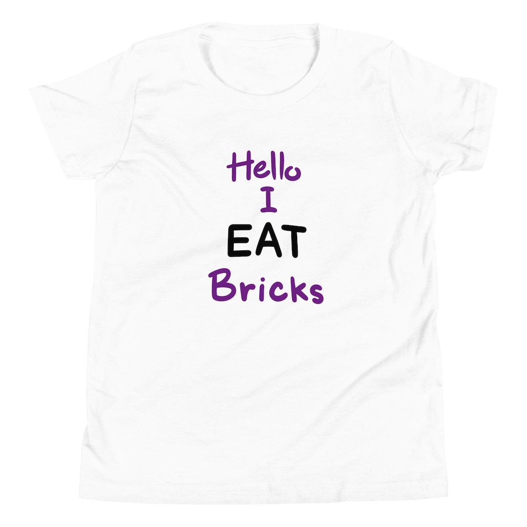 Dandys World Yatta I EAT BRICKS T-shirt Kids - Etsy