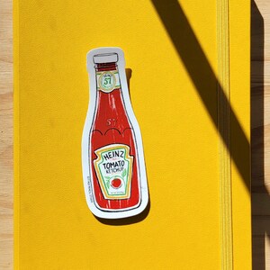 Heinz Ketchup Weatherproof Vinyl Sticker | Ketchup Lover Gift | Ketchup ...
