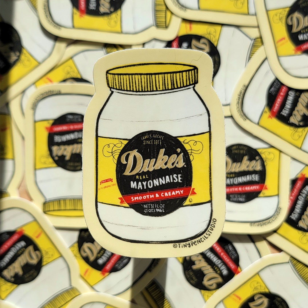 Dukes Mayo Weatherproof Vinyl Sticker | Mayonnaise Sticker | Mayo Lover ...