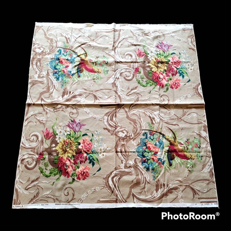 Vintage Schumacher Exclusive Neoclassical Design Fabric. 1760 - Etsy