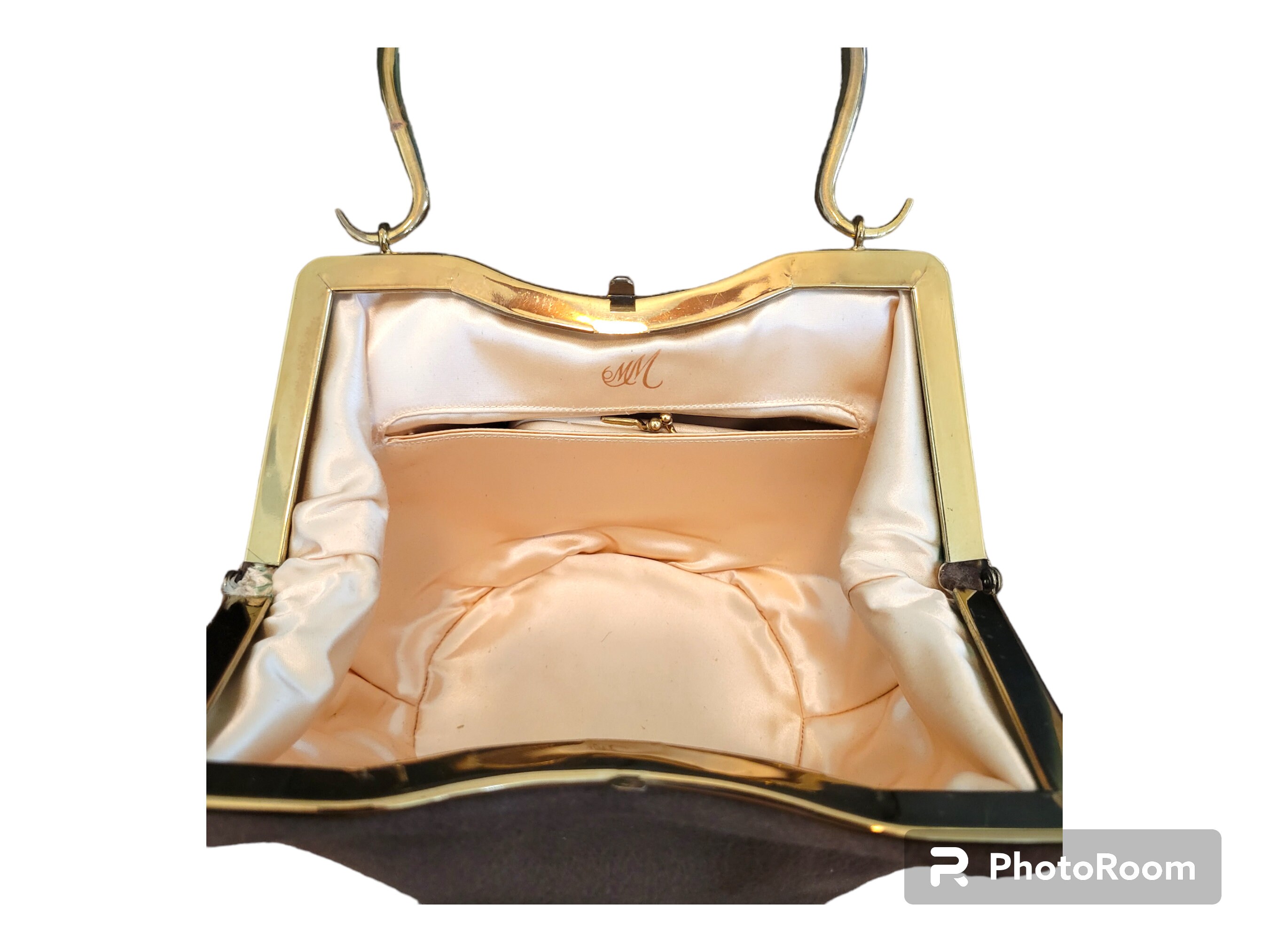 Vintage 1959 1960 MM Morris Moskowitz Handbag. Coin Purse. Mirror ...