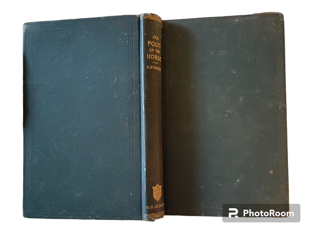 Rare Book. the Foot of the Horse. David Roberge. 1st Ed. 1894. - Etsy