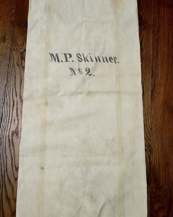 Antique 1800s Heavyweight Cotton Linen Sack. 18 X 44. Not Coal - Etsy