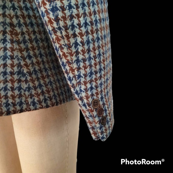Vintage 1930s Harris Tweed Jacket. Classic. Houndstoo… - Gem