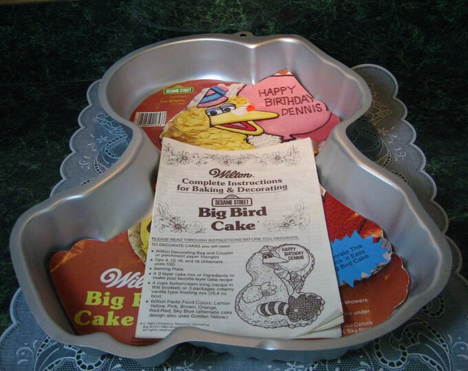 Vintage Wilton Big Bird Cake Pan - Wilton - Cake Pan - Big Bird ...