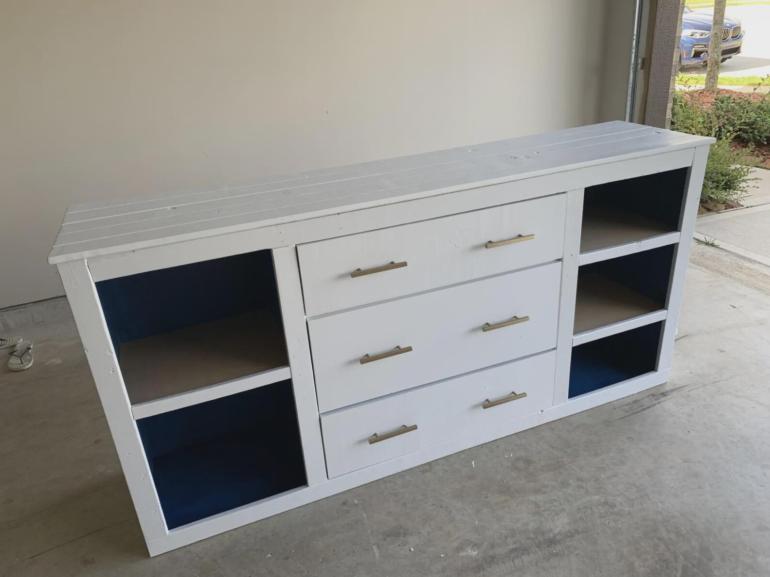 Extra Long Buffet Cabinet – DIY Woodworking Plan for Modern Storage ...