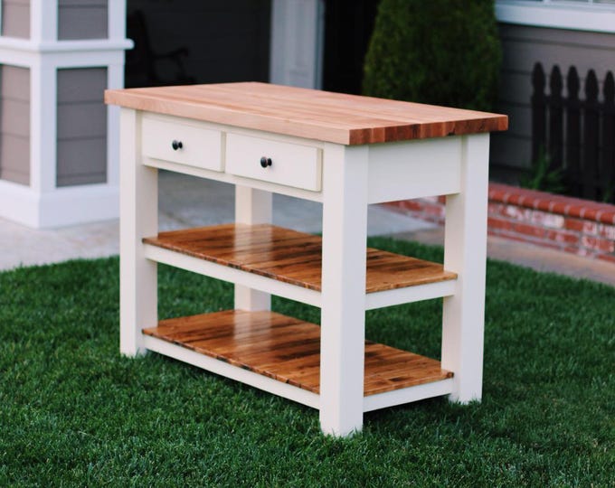 Expandable Kitchen Island Digital Woodworking Plans - Etsy Canada