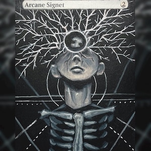 MTG Hand-painted Alter | Magic the Gathering Custom Full Art & Border ...