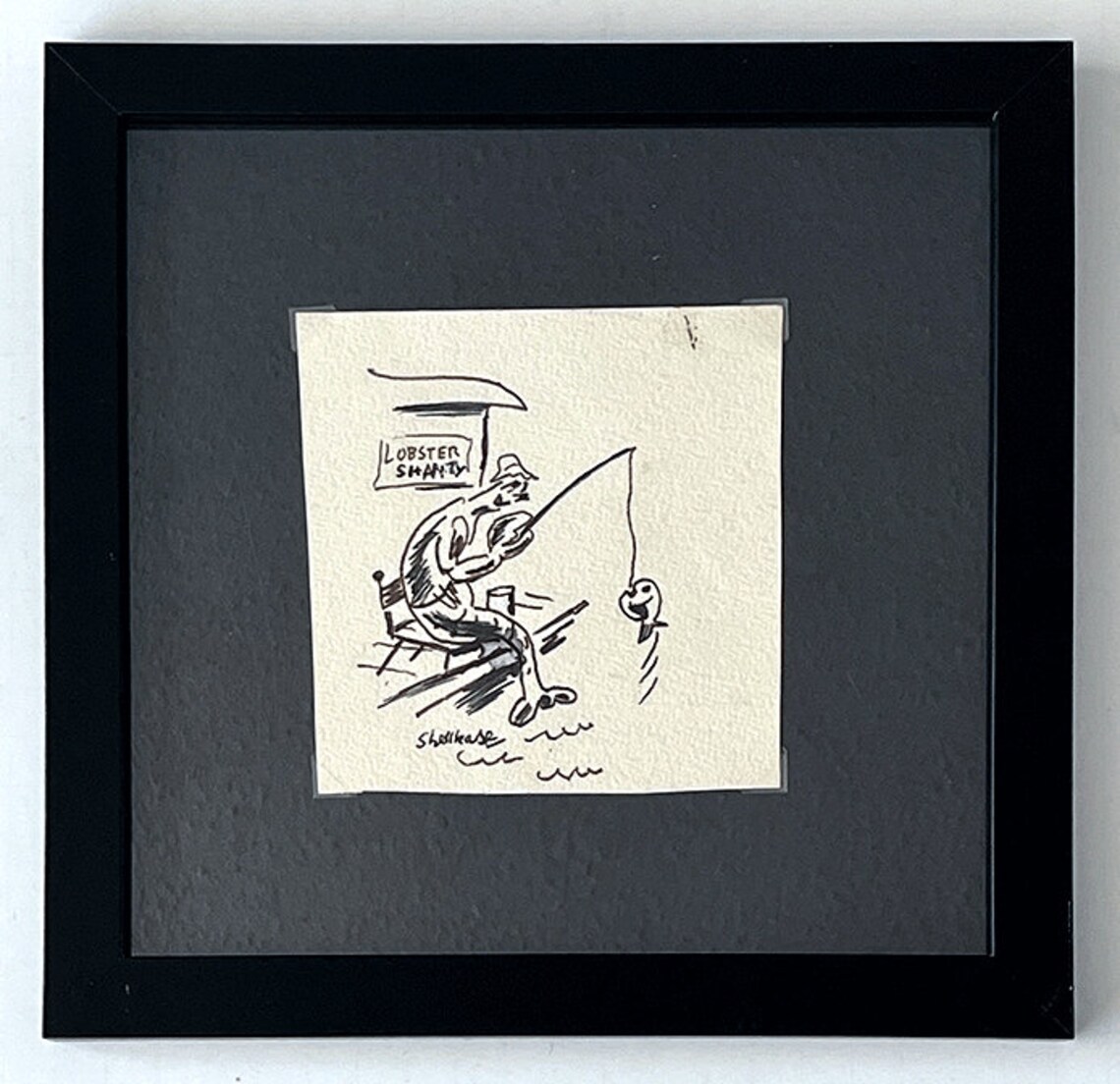 Vintage Coastal Sketches From New Yorkers Cartoonist george Shellhase ...