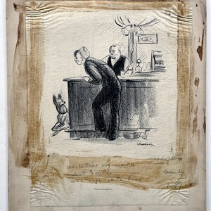 1927 Vintage Original Cartoon-vignette From New Yorker's Artist George ...