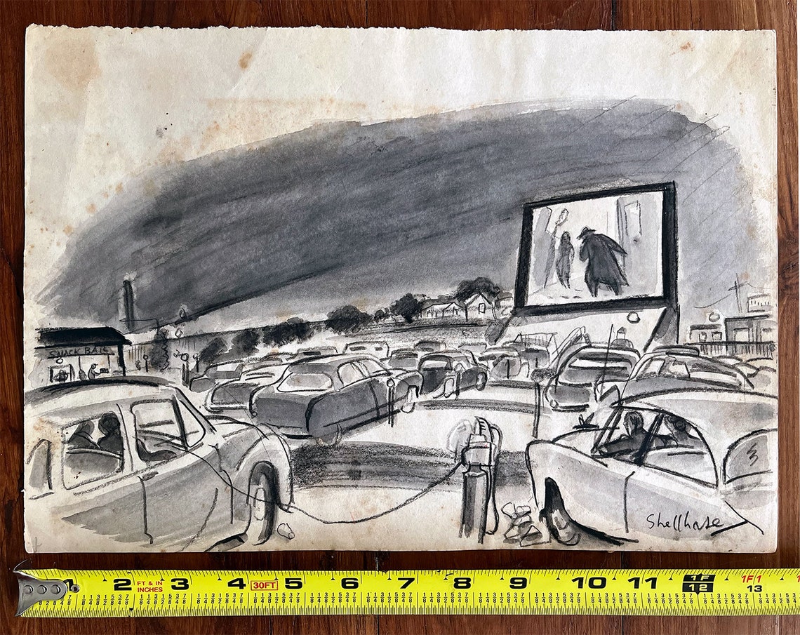 1930s-1950s Vintage Original Cartoon-vignette From New Yorker's Artist ...