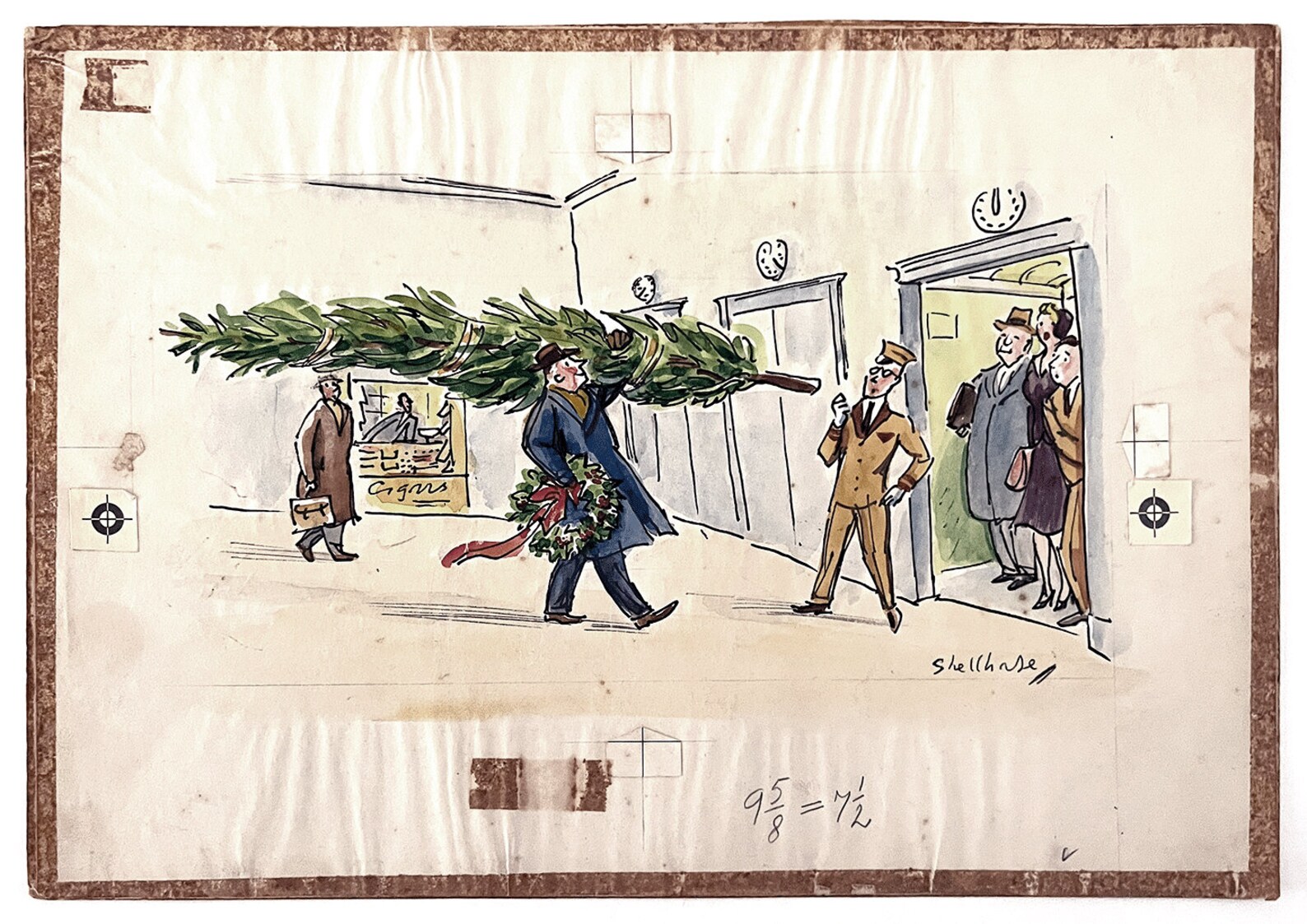 1930s-1950s Vintage Original Cartoon-vignette From New Yorker's Artist ...