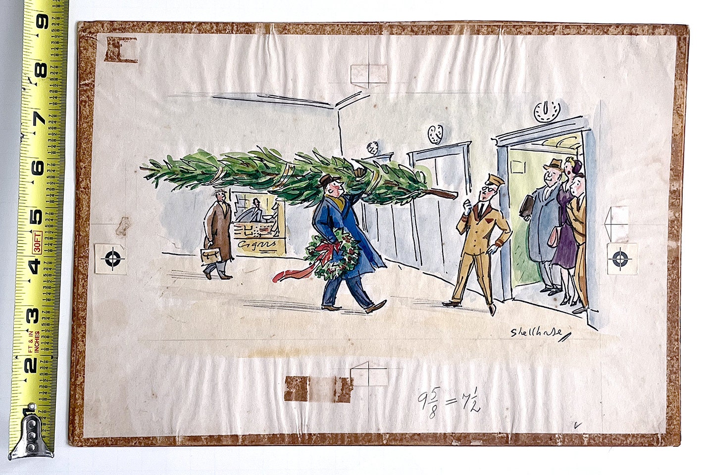 1930s-1950s Vintage Original Cartoon-vignette From New Yorker's Artist ...