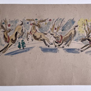 1930s-1950s Vintage Original Cartoon-vignette From New Yorker's Artist ...