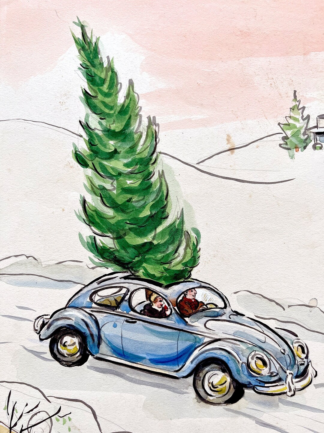 1930s-1950s Vintage Original Cartoon-vignette From New Yorker's Artist ...