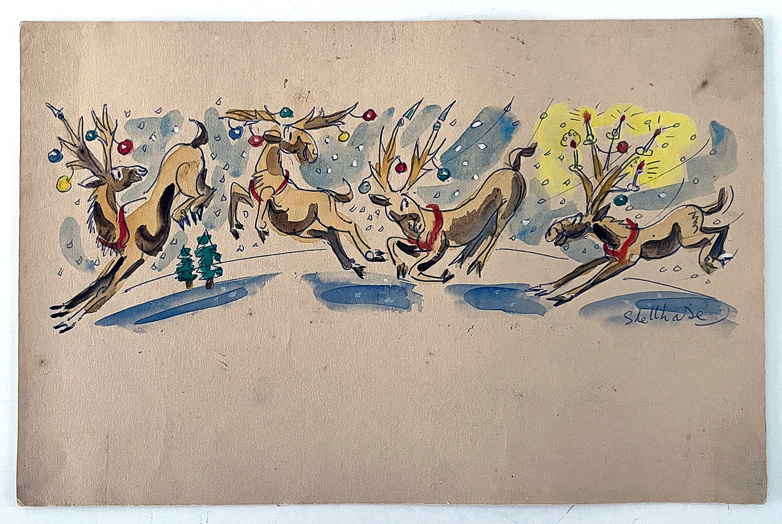 1930s-1950s Vintage Original Cartoon-vignette From New Yorker's Artist ...