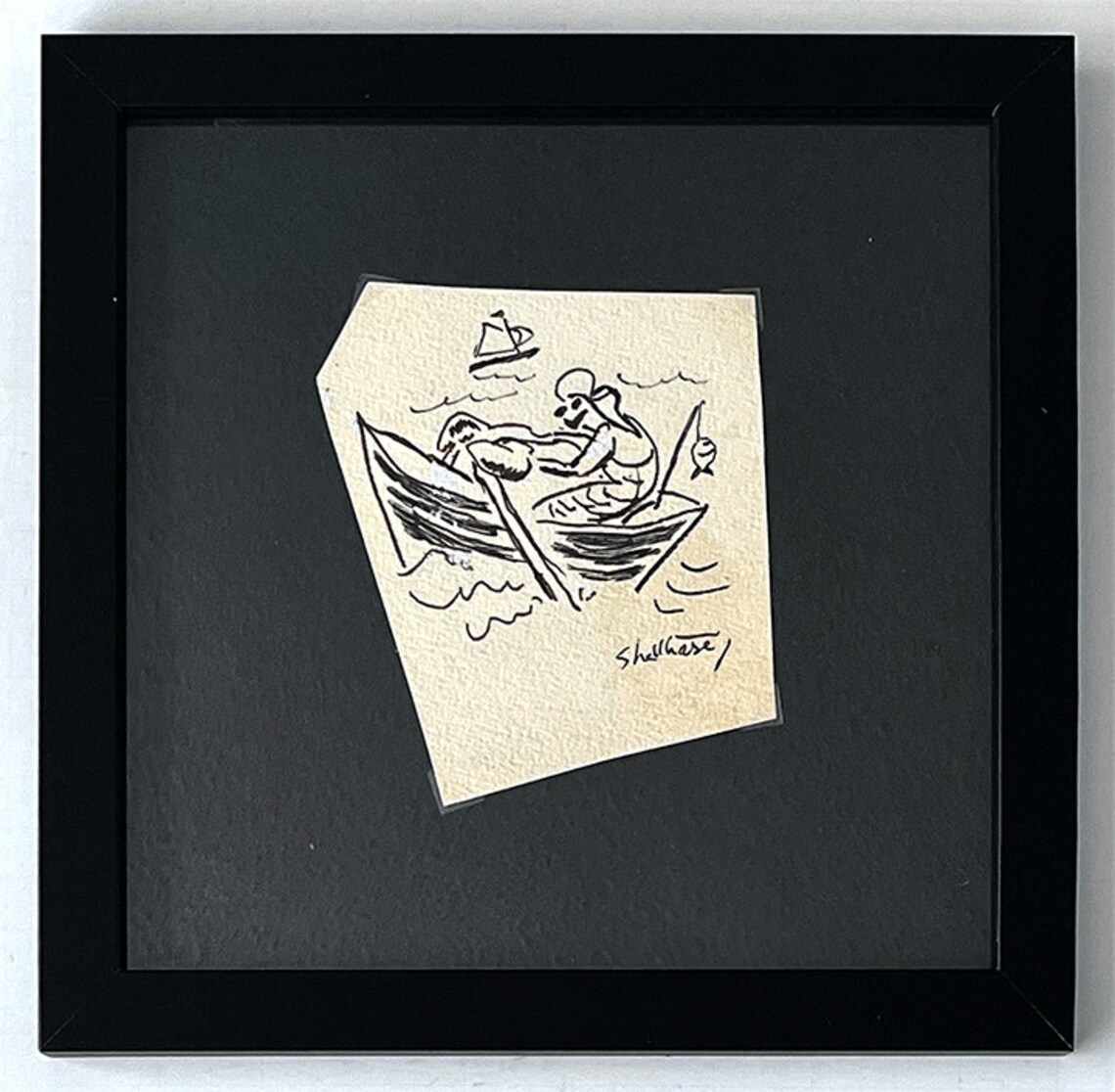 Vintage Coastal Sketches From New Yorkers Cartoonist george Shellhase ...