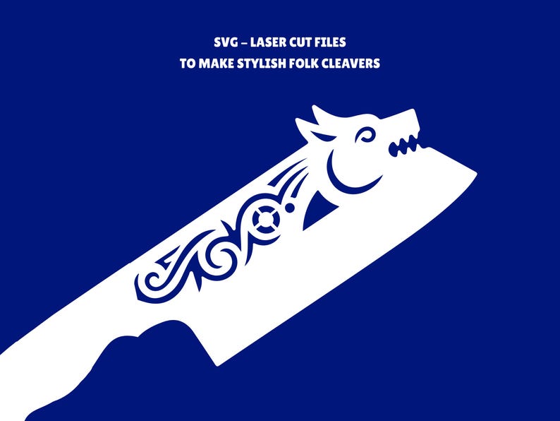 Laser Cut Files, Cleaver Knife Templates,, Folk SVG Bundle (35 Designs ...