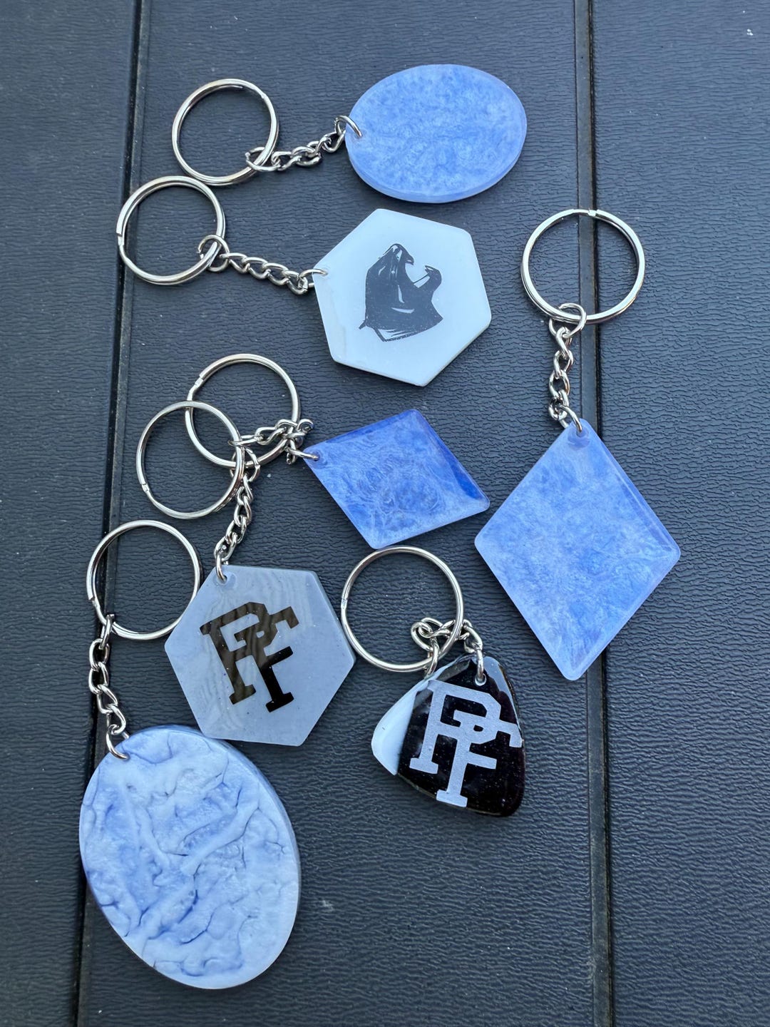 High School Spirit Key Chain - Etsy