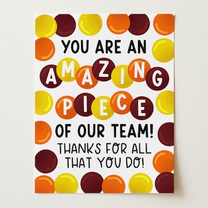 Staff Appreciation Day Week Sign Bundle for Nurse Teacher Employee ...