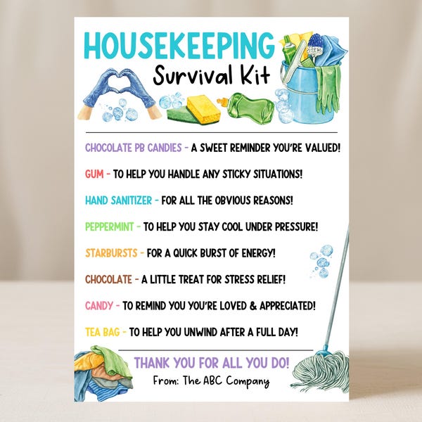 Housekeeping Appreciation Week Gifts - 60+ Gift Ideas for 2026