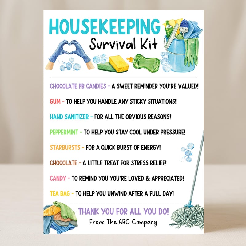 Housekeeping Appreciation Week Gifts - 60+ Gift Ideas for 2026