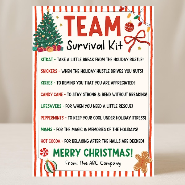 Work Survival Kit - Etsy