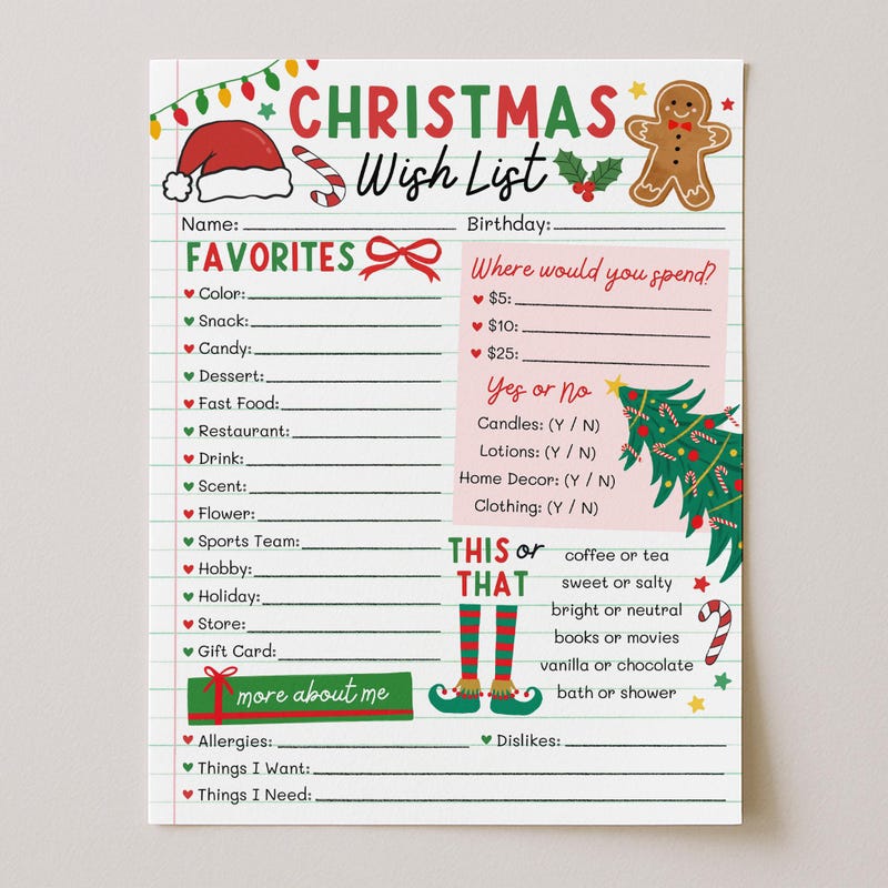 Christmas Gift Wishlist Adult - 60+ Gift Ideas for 2026