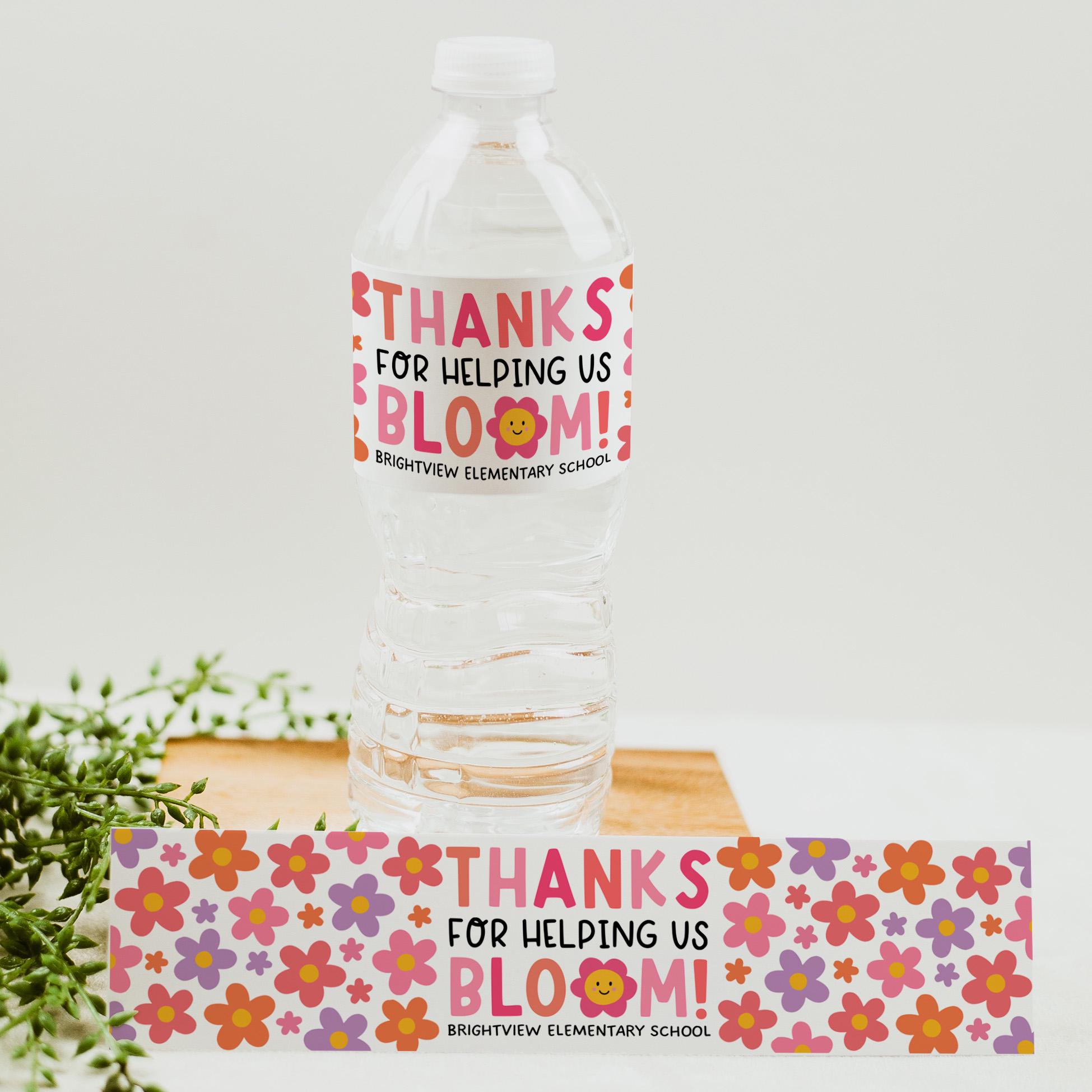 Floral Theme Teacher Appreciation Week, Itinerary Flyer, Signs, Door ...