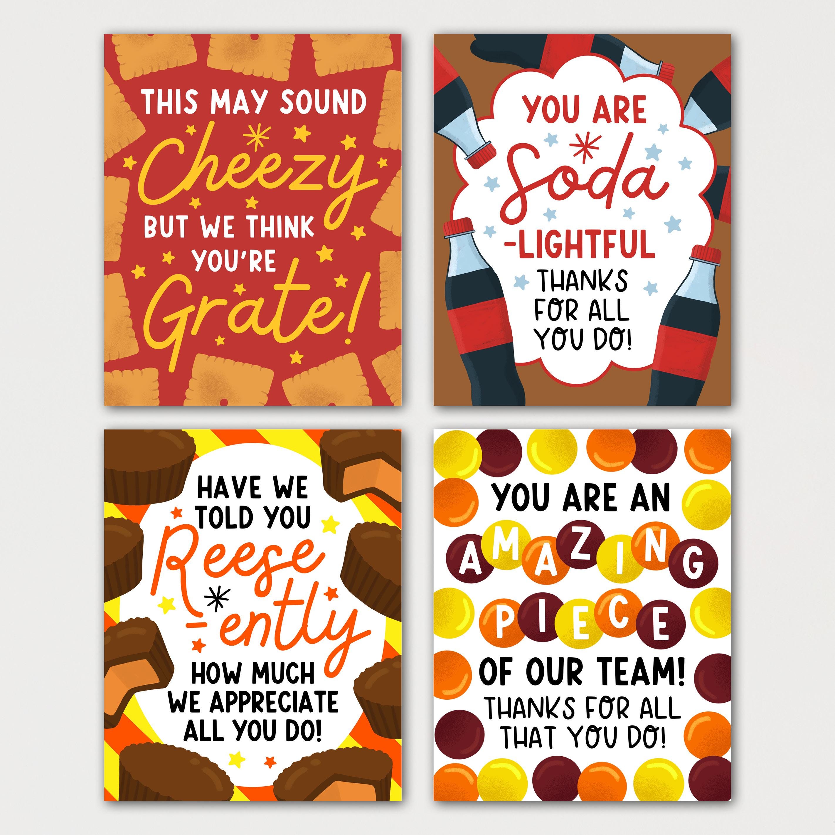Staff Appreciation Day Week Sign Bundle for Nurse Teacher Employee ...