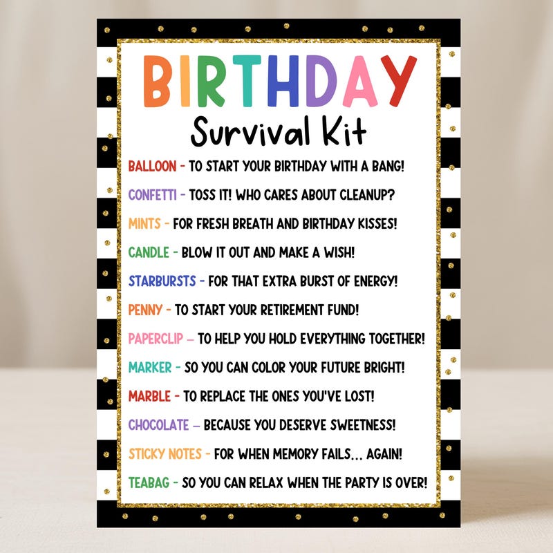 Joke survival kit funny - Etsy France