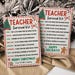 Christmas Survival Kit Tag, Teacher Survival Kit Printable, Holiday ...