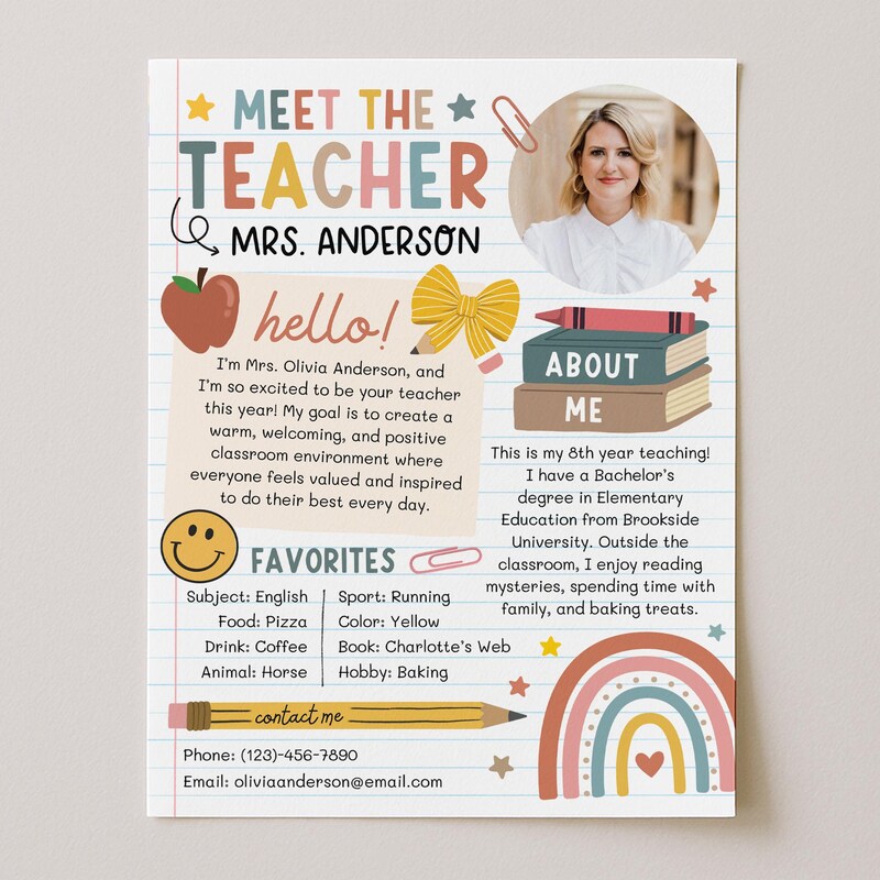 Classroom Layout Template - Etsy