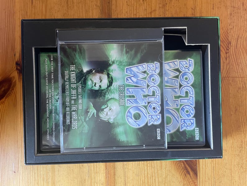 Rare Dr Who Boxset (includes VHS, CD, Post Cards & Keyring) - Etsy Canada