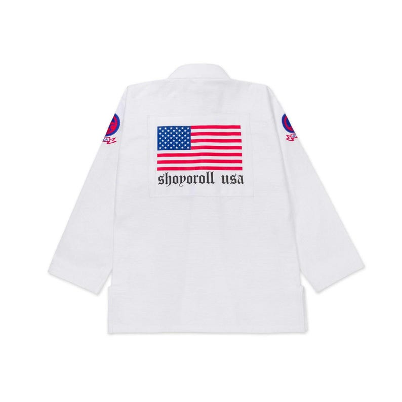 Shoyoroll Batch #151 White-americana Kimono - Martial Arts Uniform ...