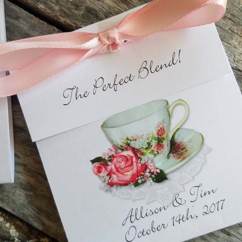 Wedding Favor Tea - Etsy