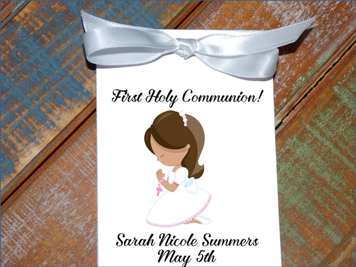 First Holy Communion Flower Seed Packets Favors for Baptism - Etsy