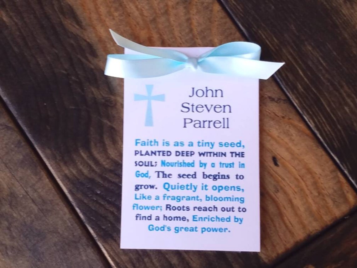 Personalized First Holy Communion Favors Baptism Favors | Etsy