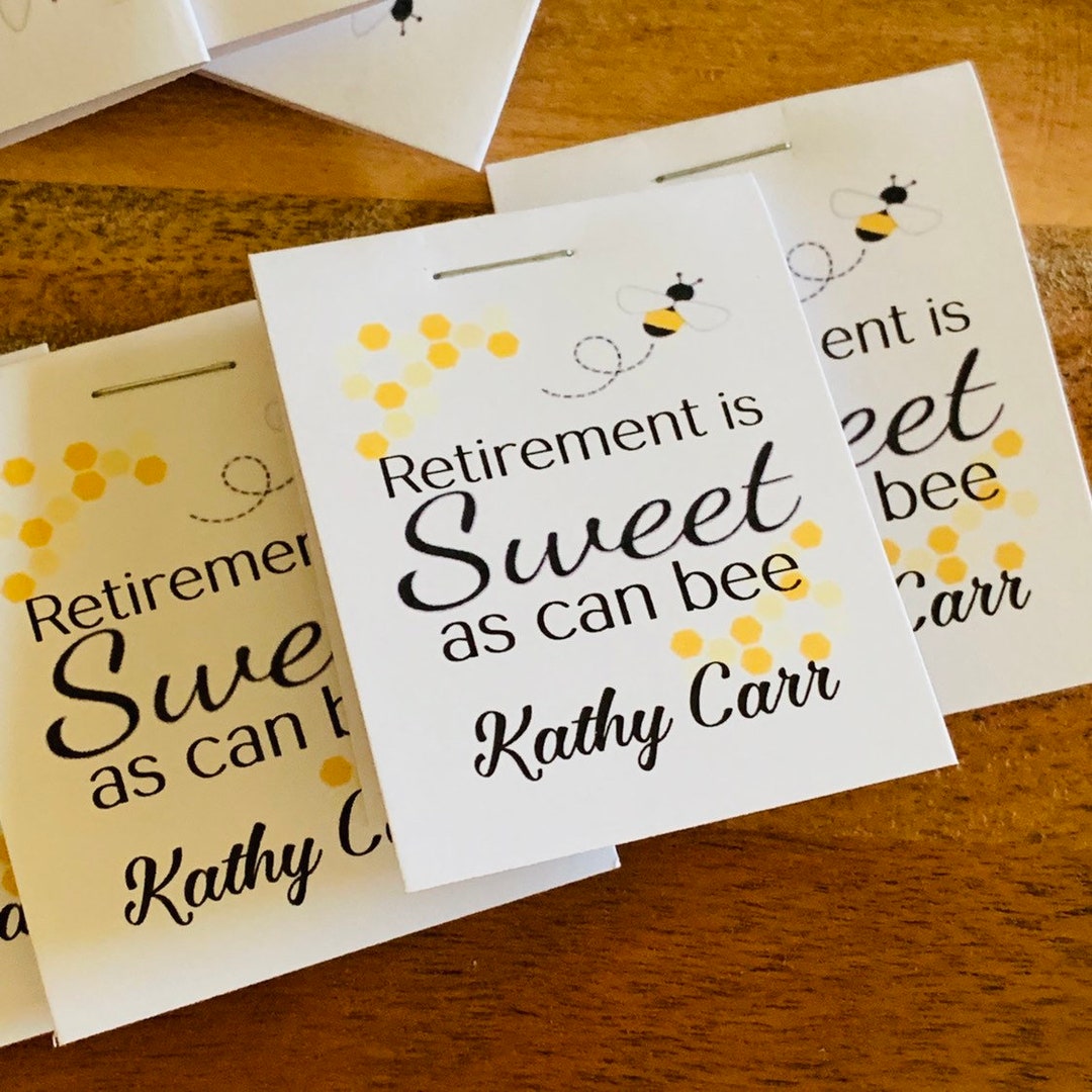 Retirement Party Favors Flower Seed Packets - Etsy