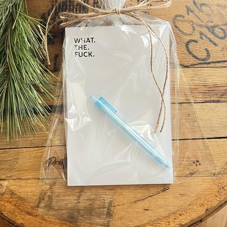 Sarcasticly Funny 'what the Fuck' Notepad, 50 Pages of Snarky and Rude ...